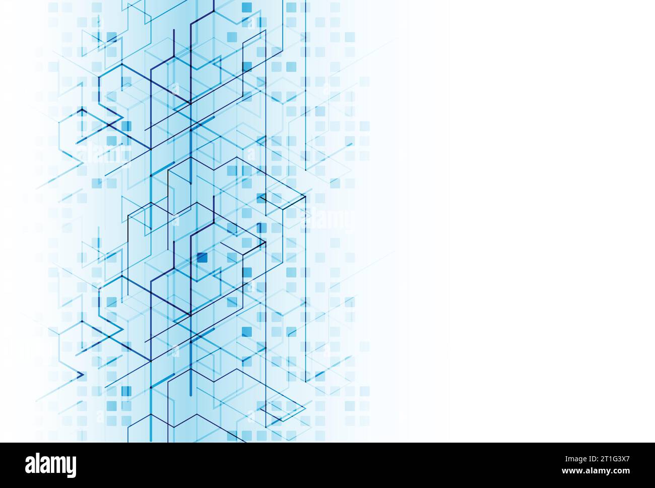 Vector illustration. Digital technology and engineering background ...