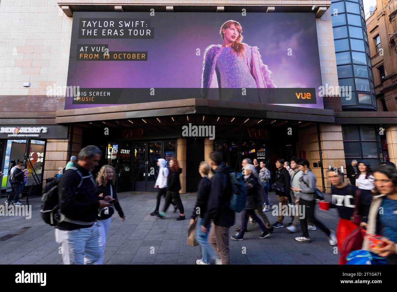 EDITORIAL USE ONLY Vue West End in London's Leicester Square which is ...