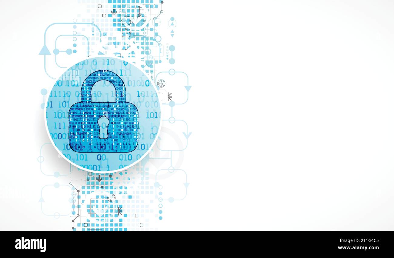 Protection concept. Protect mechanism, system privacy. Vector ...