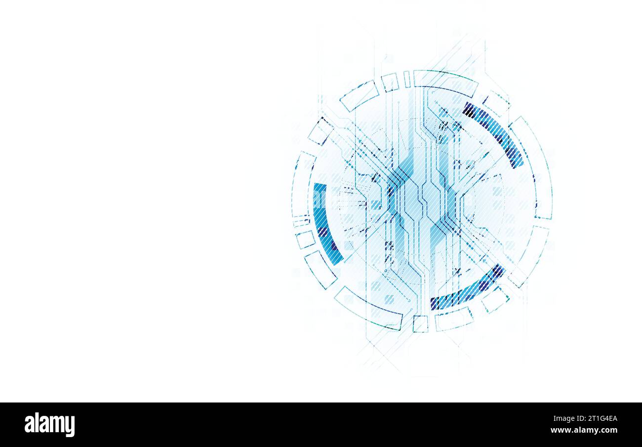Bright technological background. A creative idea for your business ...