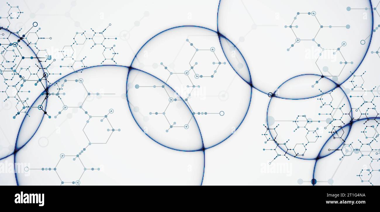 Abstract technology hexagonal background. Connection structure. Science style.Vector ...