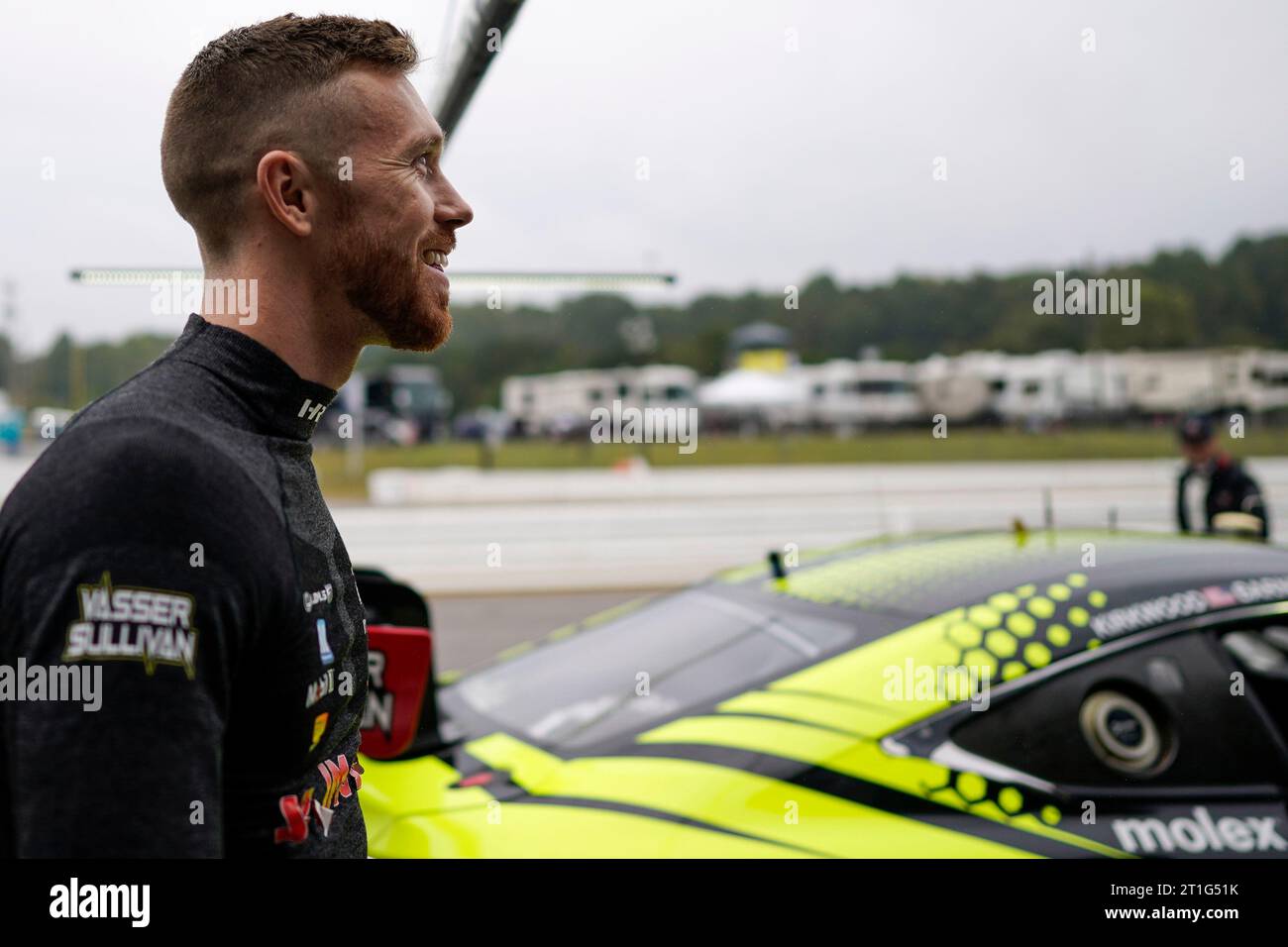 IMSA sports car team Vasser-Sullivan Racing team driver Jack Hawksworth ...