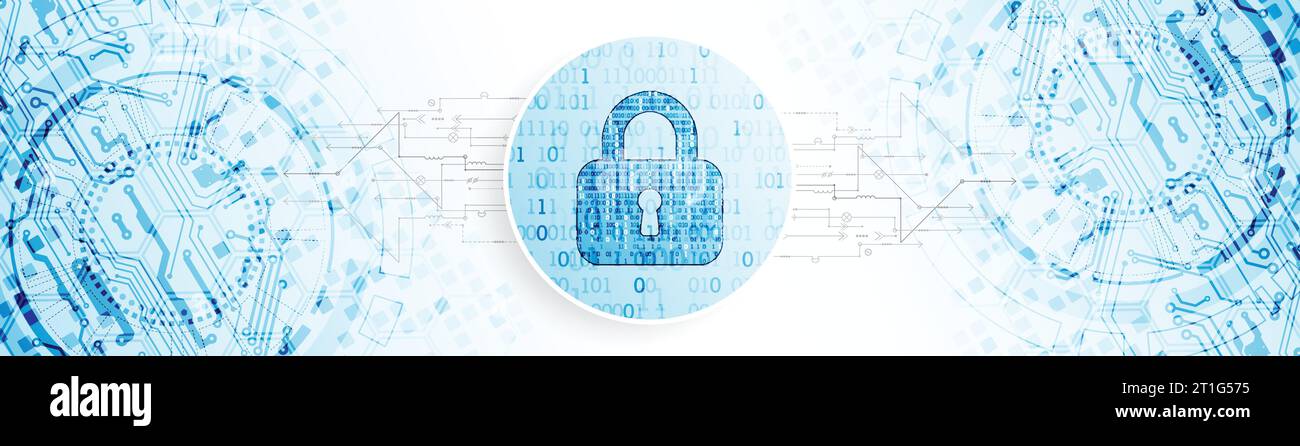 Protection concept. Protect mechanism, system privacy. Vector ...