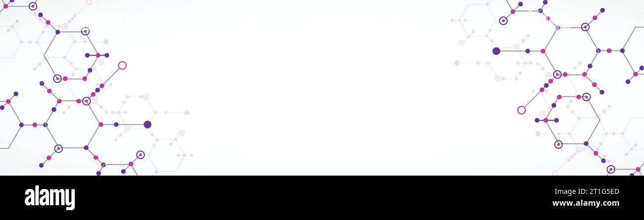 Abstract technology hexagonal background. Connection structure. Science style.Vector Stock ...