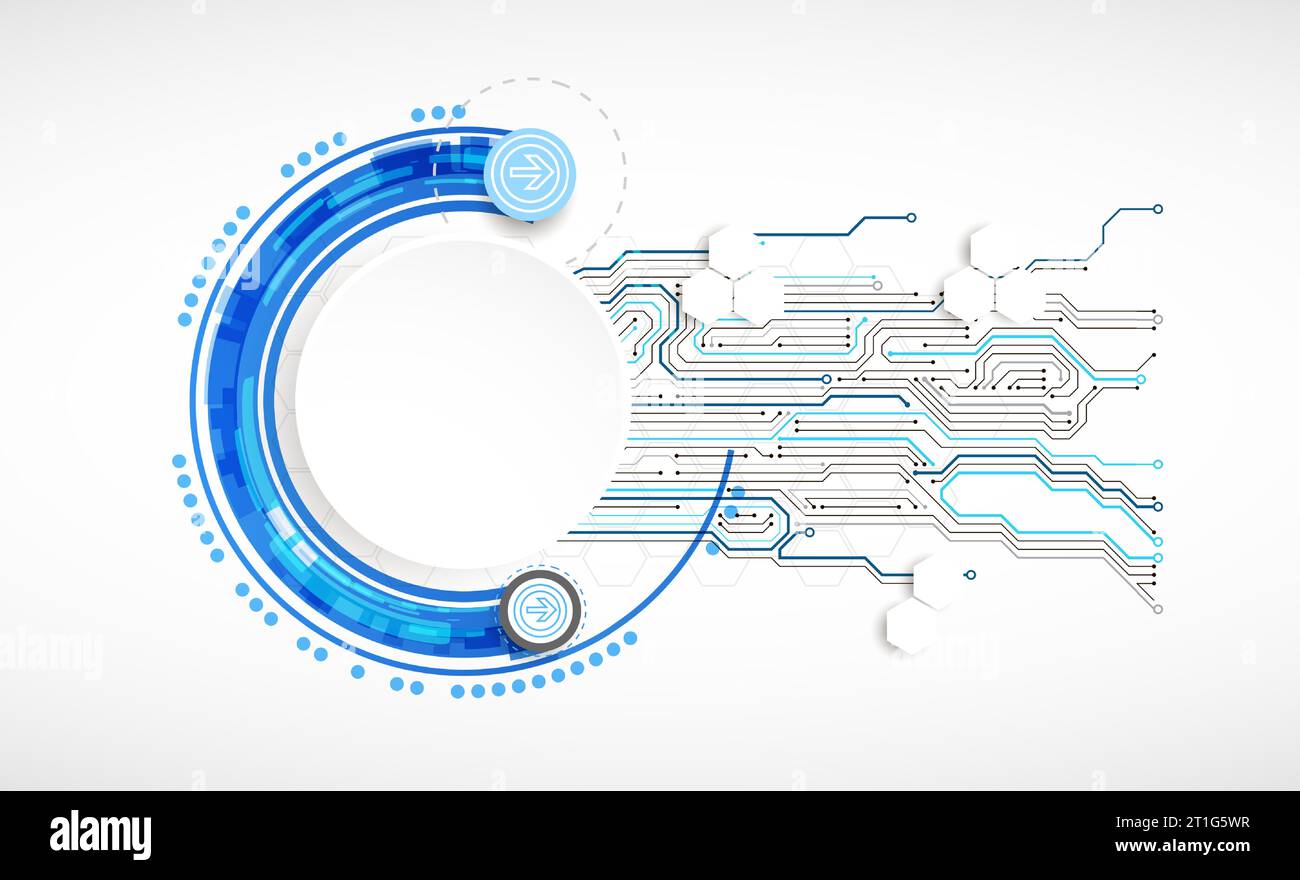 Abstract technology circuit board. Communication concept Stock Vector ...