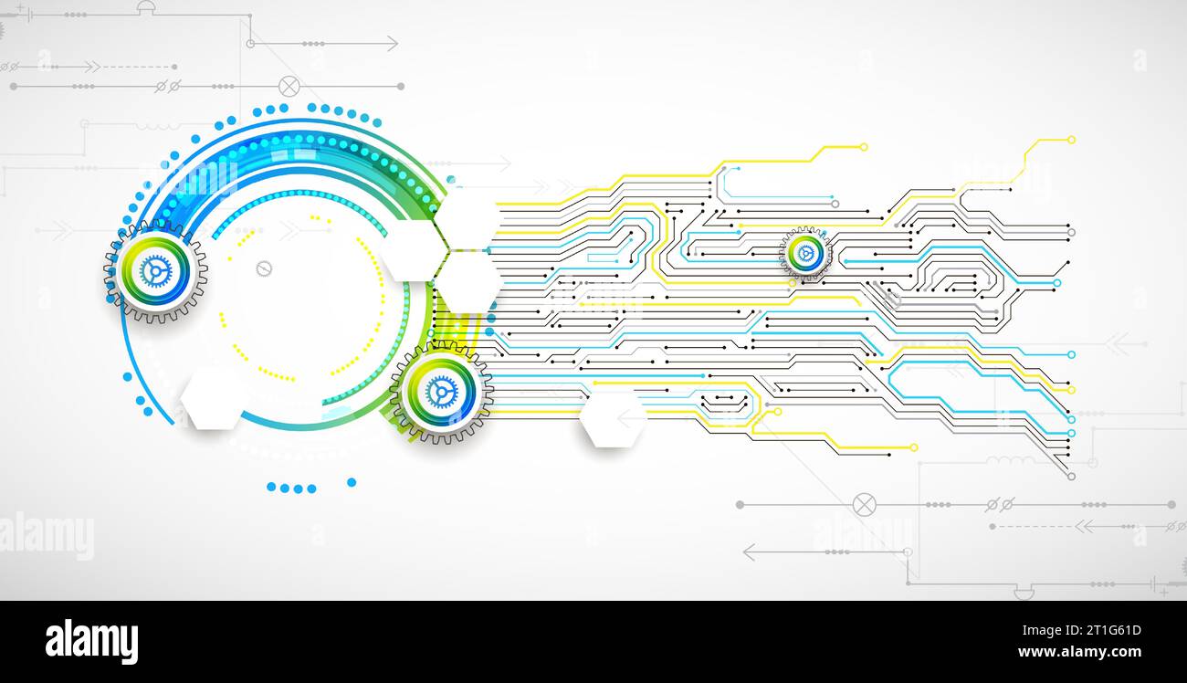 Abstract technology circuit board. Communication concept Stock Vector ...