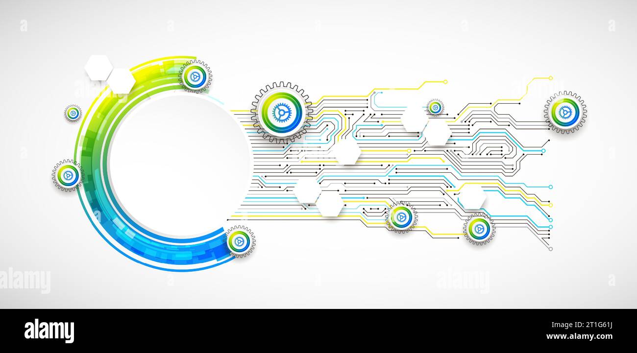 Abstract technology circuit board. Communication concept Stock Vector ...