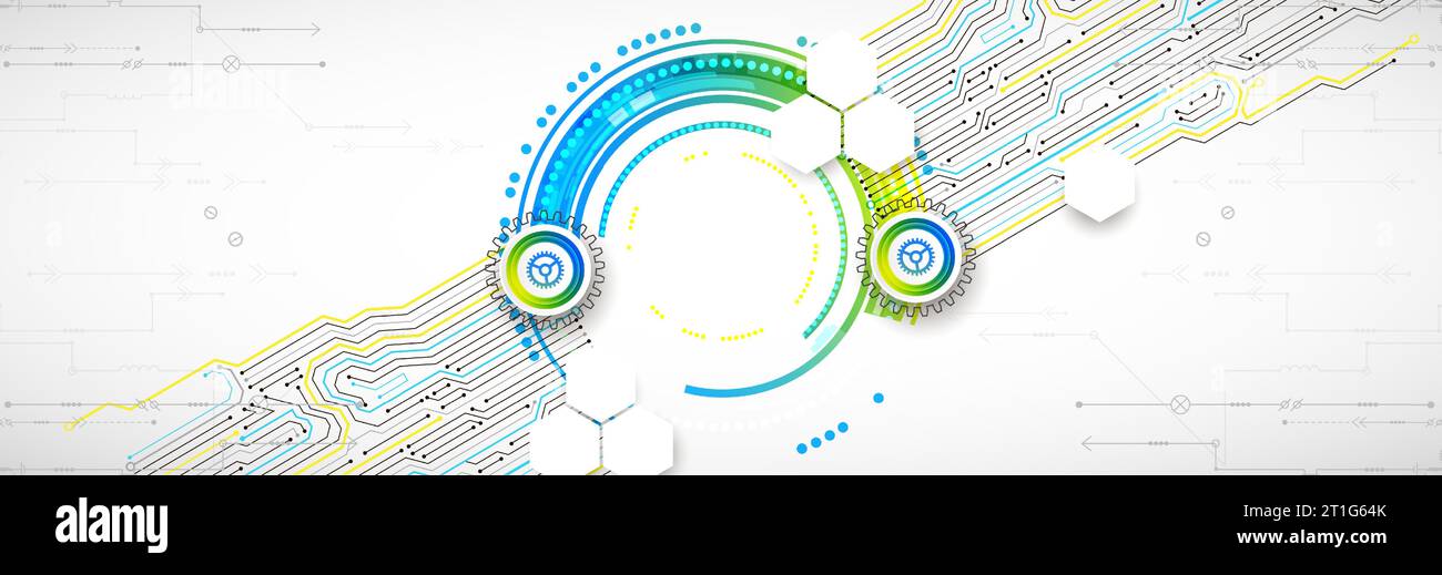 Abstract technology circuit board. Communication concept Stock Vector ...
