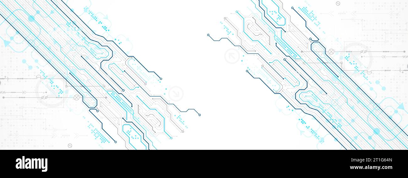 Abstract technology circuit board. Communication concept Stock Vector ...