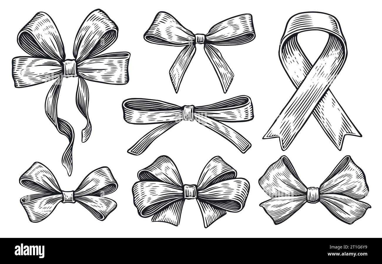 Luxury christmas bow cut out Stock Vector Images - Alamy