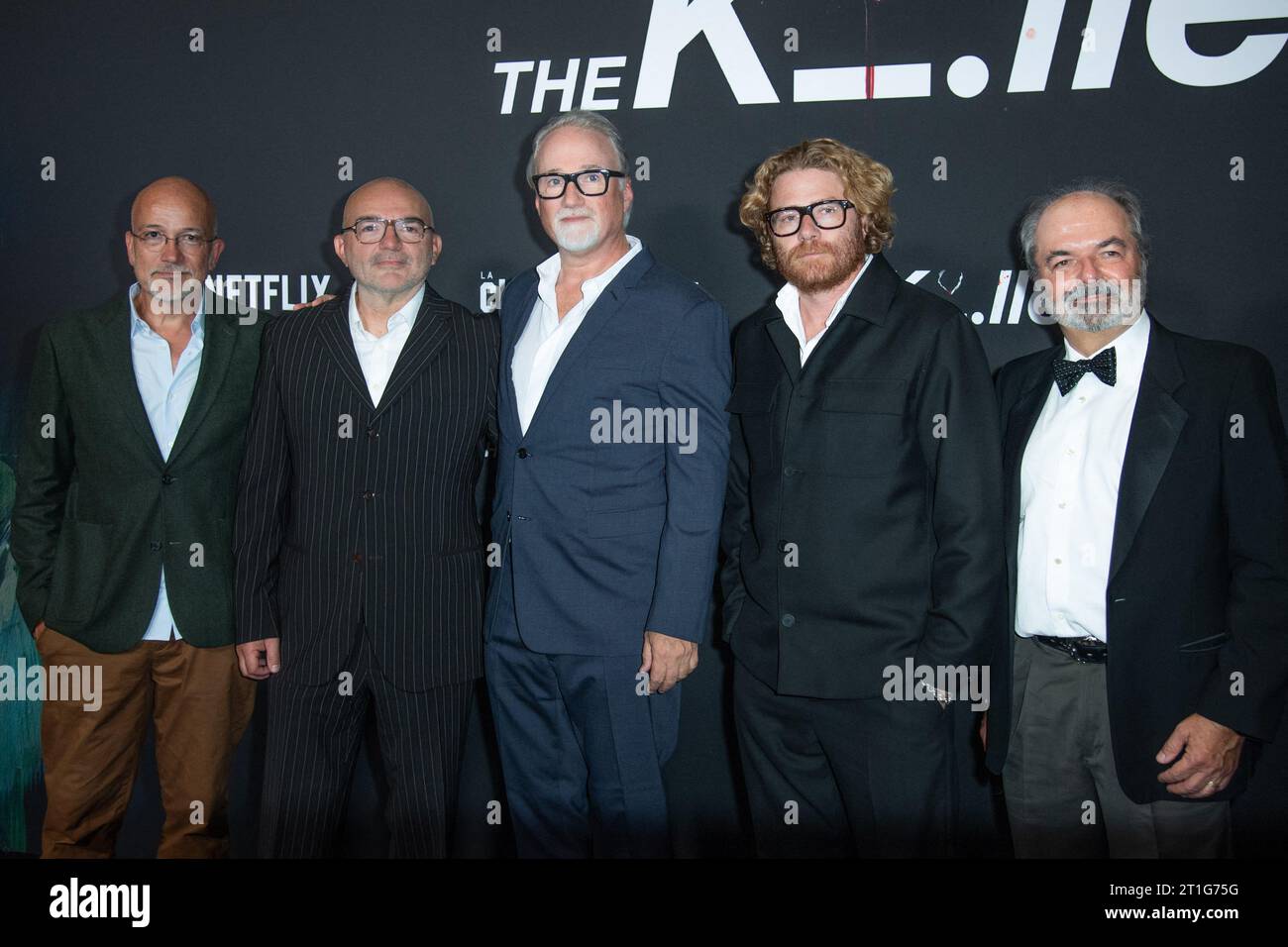 Paris, France. 13th Oct, 2023. Luc Jacamon, Alexis Nolent, David ...