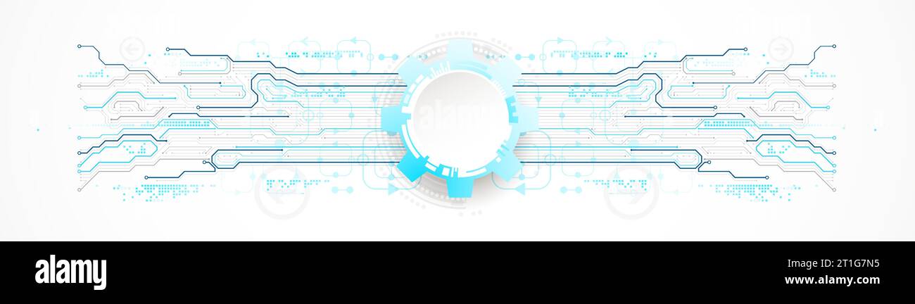 Abstract technology circuit board. Communication concept Stock Vector ...