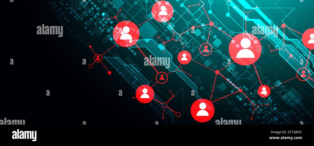 Social media light vector background. Communication concept Stock ...