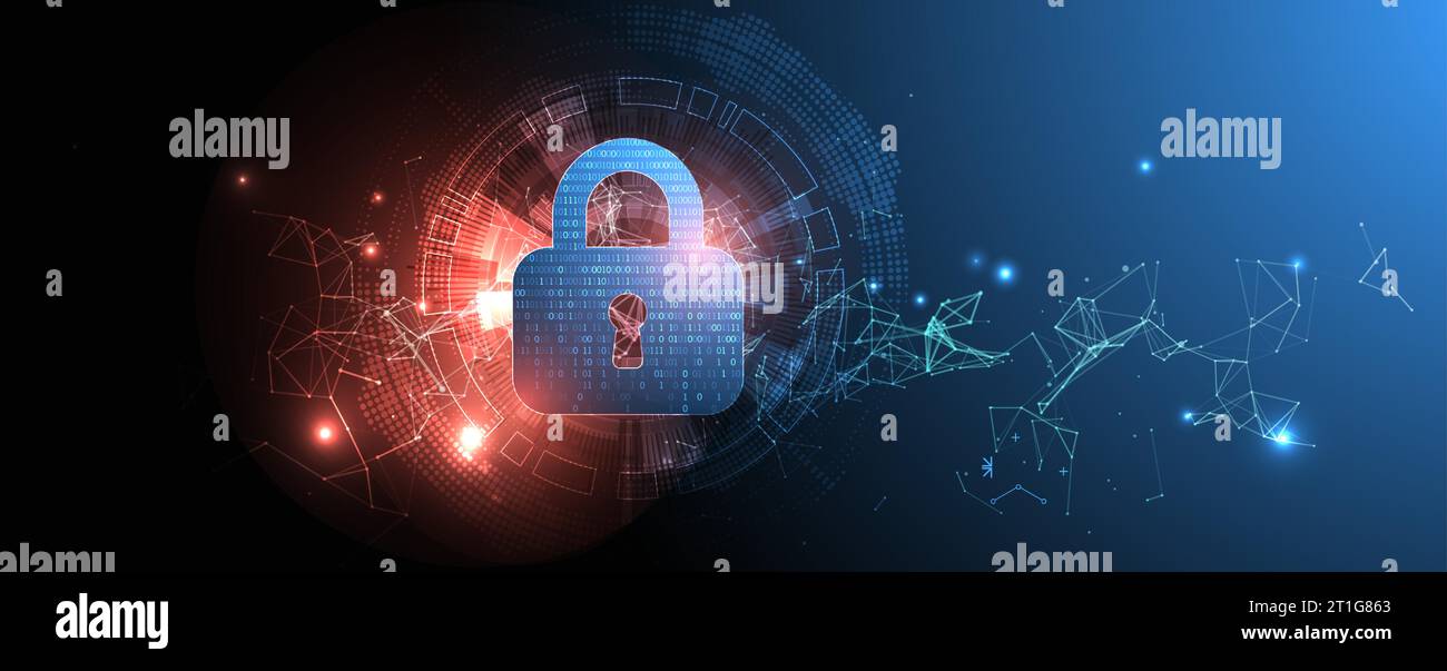 Protection background. Technology security, encode and decrypt Stock ...