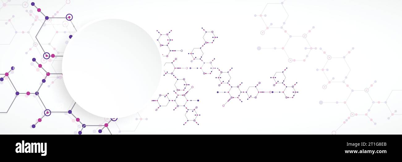 Abstract technology hexagonal background. Connection structure. Science style.Vector Stock ...