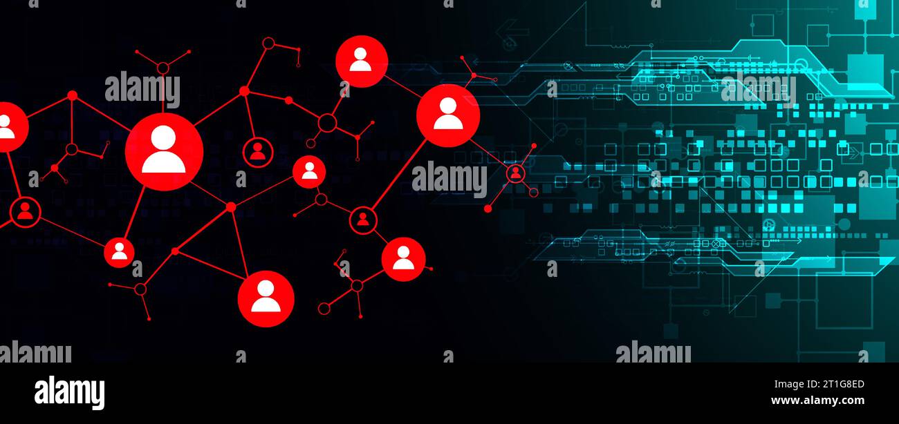 Social media light vector background. Communication concept Stock ...