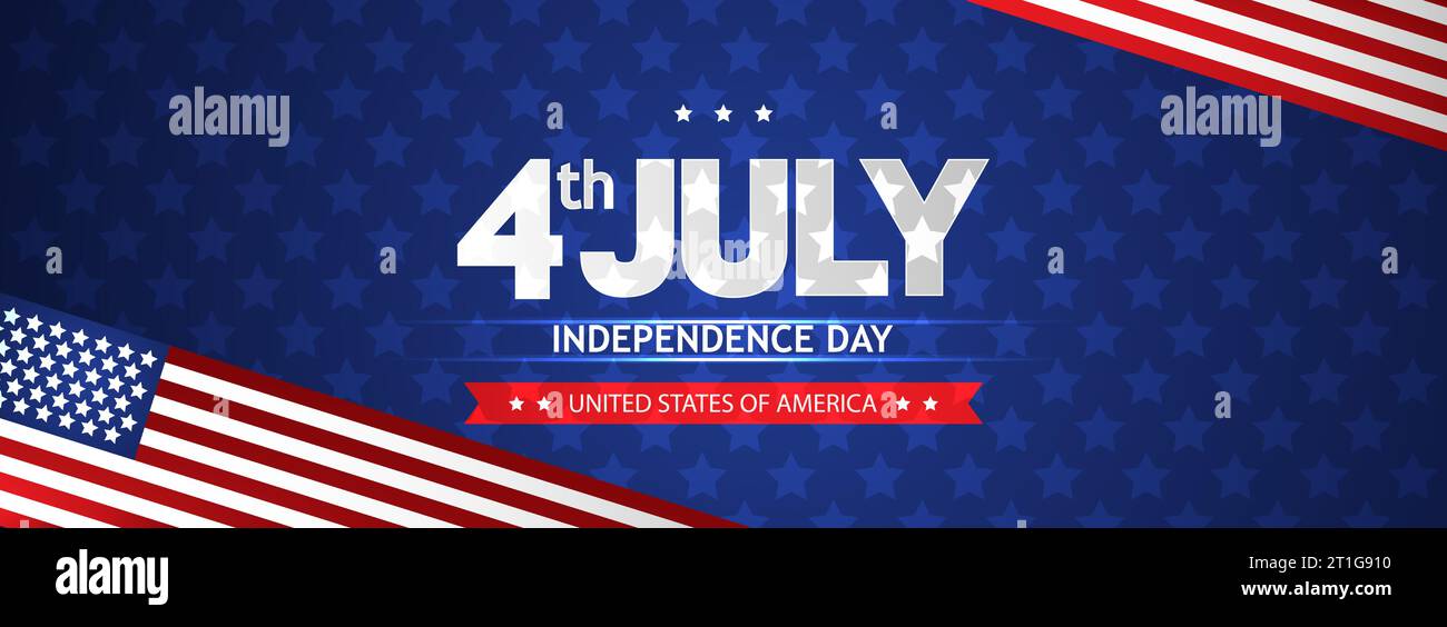 Fourth of July Independence Day. Abstract background. Vector Stock ...