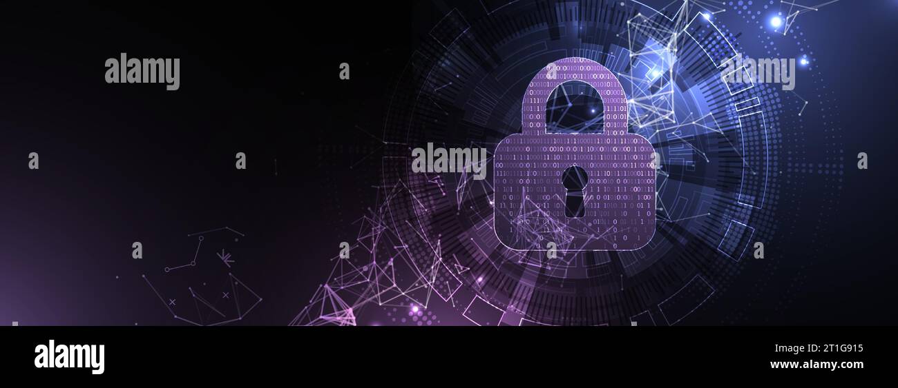 Protection background. Technology security, encode and decrypt Stock ...