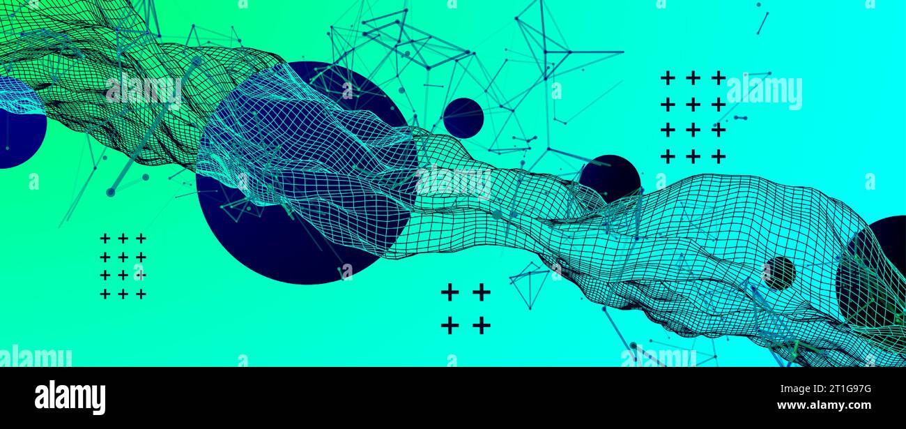 Geometric background vector Stock Vector Images - Alamy