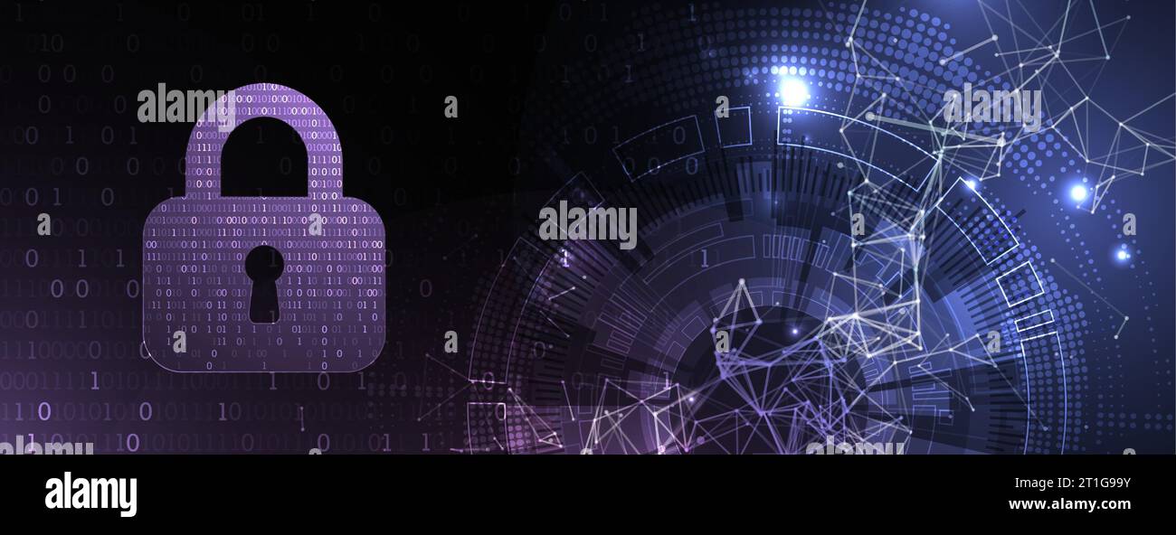 Protection background. Technology security, encode and decrypt Stock ...