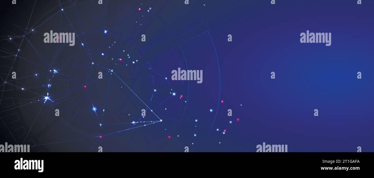 Abstract polygonal vector background with connecting dots and lines Stock Vector Image & Art - Alamy