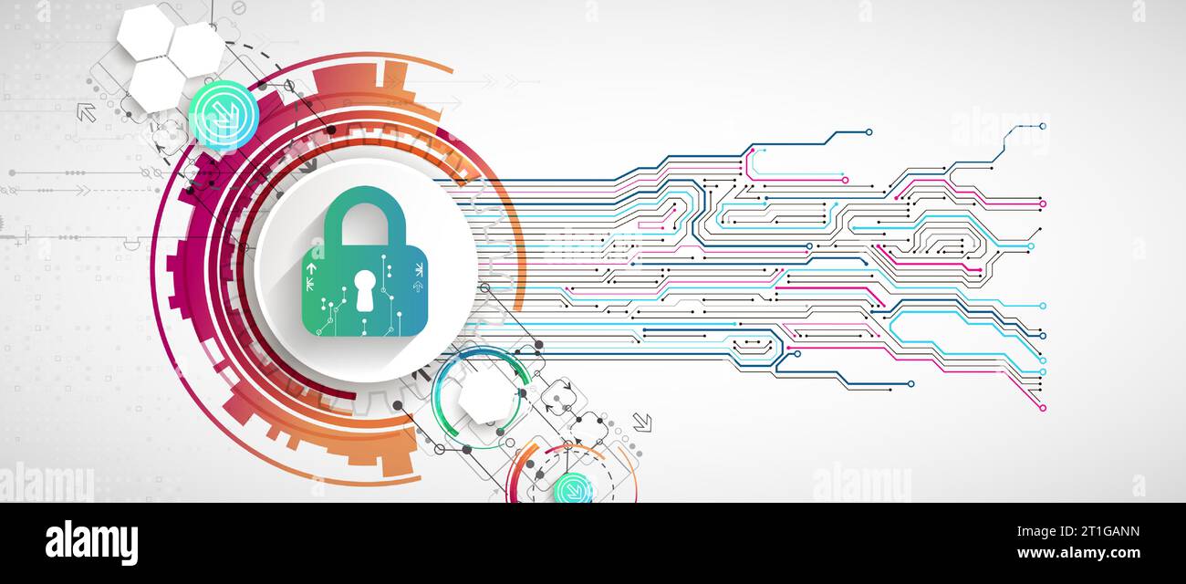 Protection concept. Protect mechanism, system privacy Stock Vector ...
