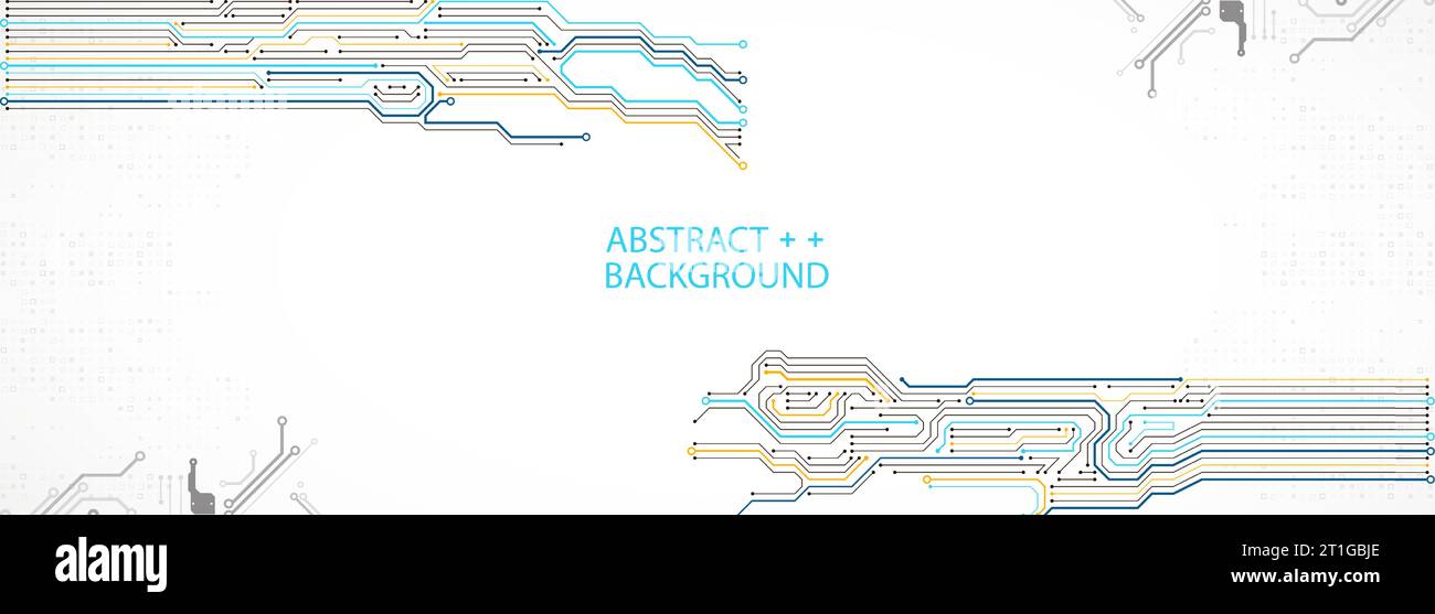 Abstract technology circuit board. Communication concept Stock Vector ...