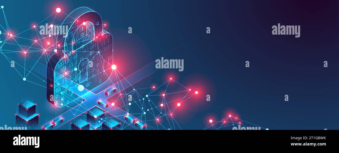 Isometric big data flow processing concept, cloud database. Abstract ...