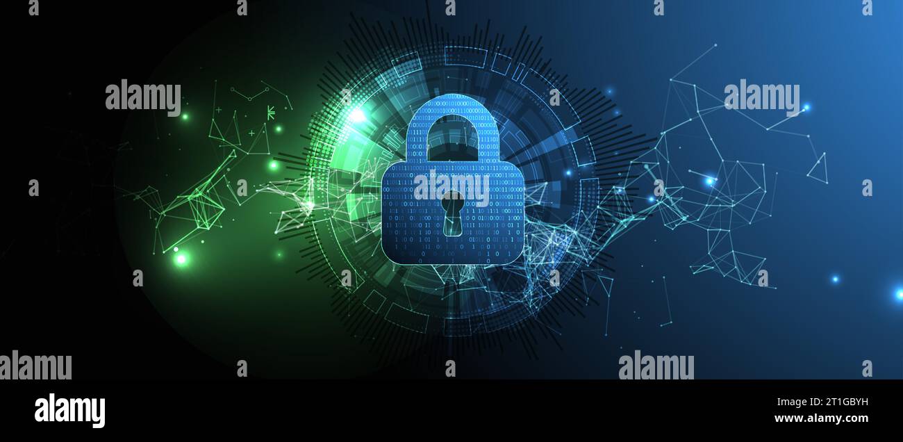 Protection background. Technology security, encode and decrypt Stock ...