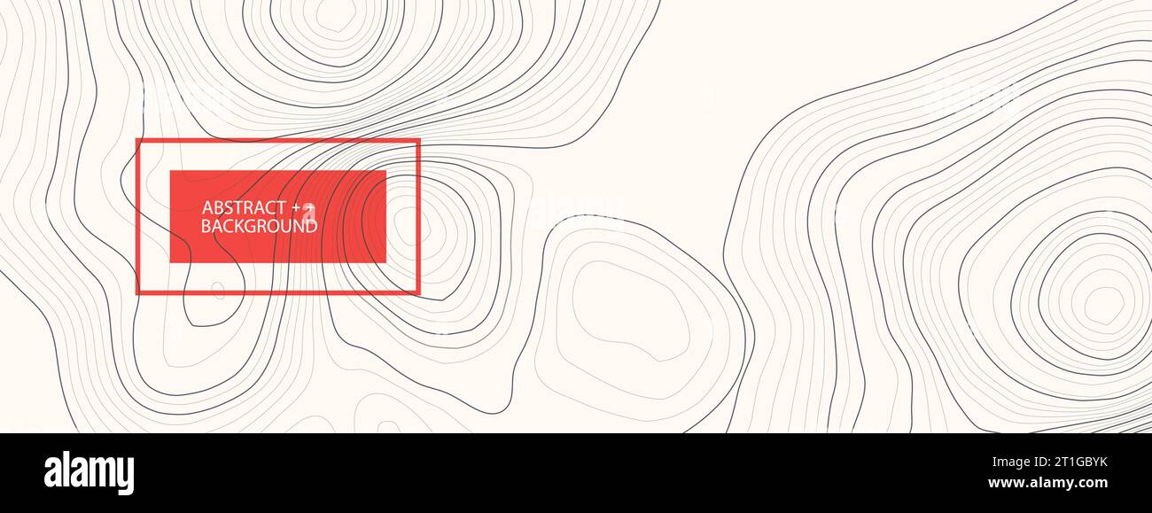 Vector landscape geodesy topography map background. Line texture ...