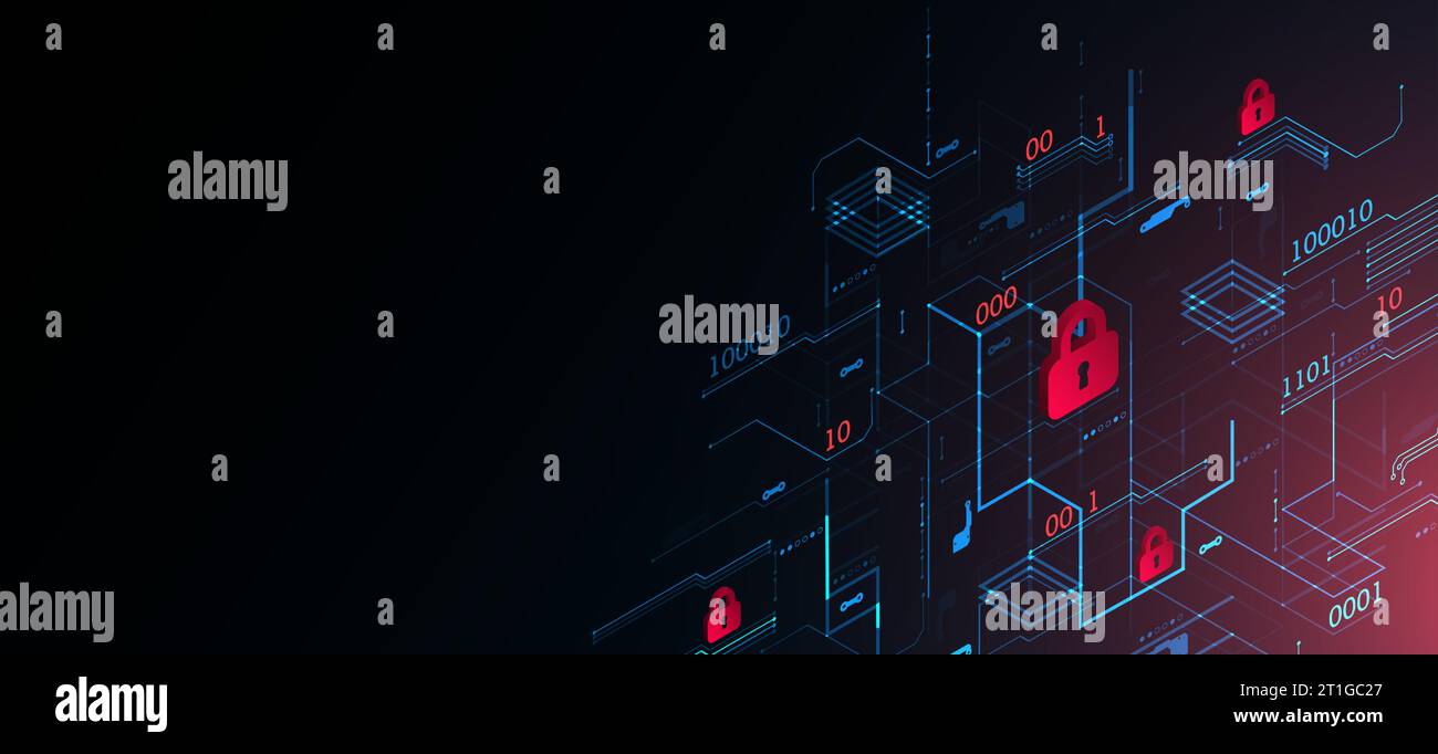Protection background. Technology security, encode and decrypt Stock ...