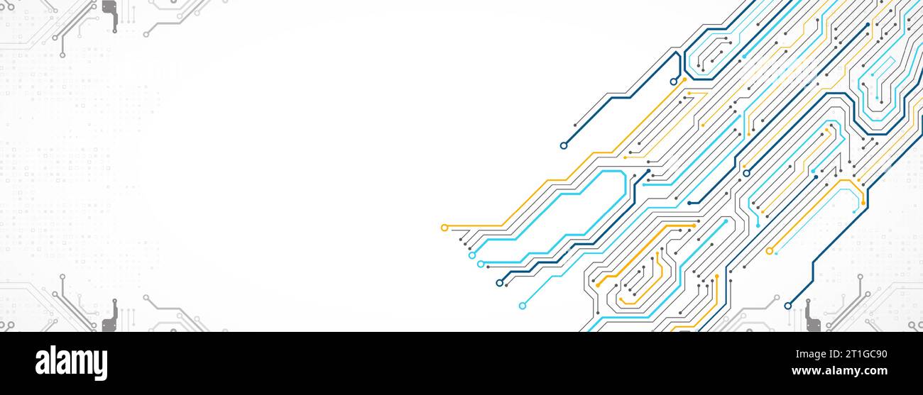 Abstract technology circuit board. Communication concept Stock Vector ...