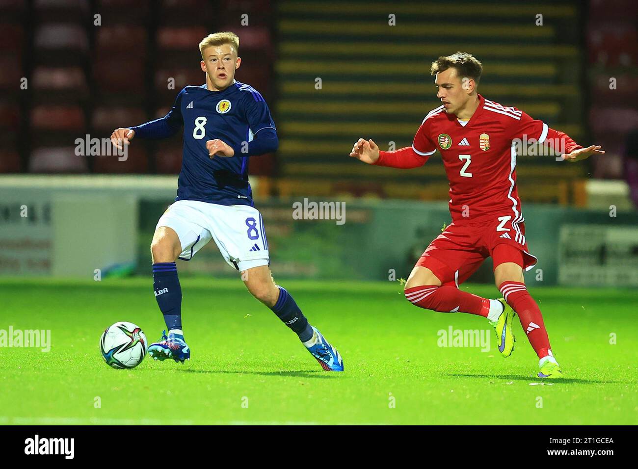 Fir Park, Motherwell, UK. 13th Oct, 2023. UEFA Under-21 Euro 2025 ...