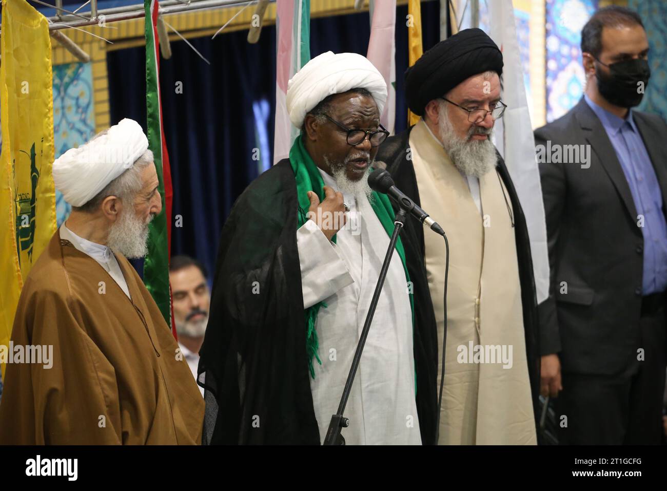 Tehran, Iran. 13th Oct, 2023. Tehran provisional Friday prayers leader ...