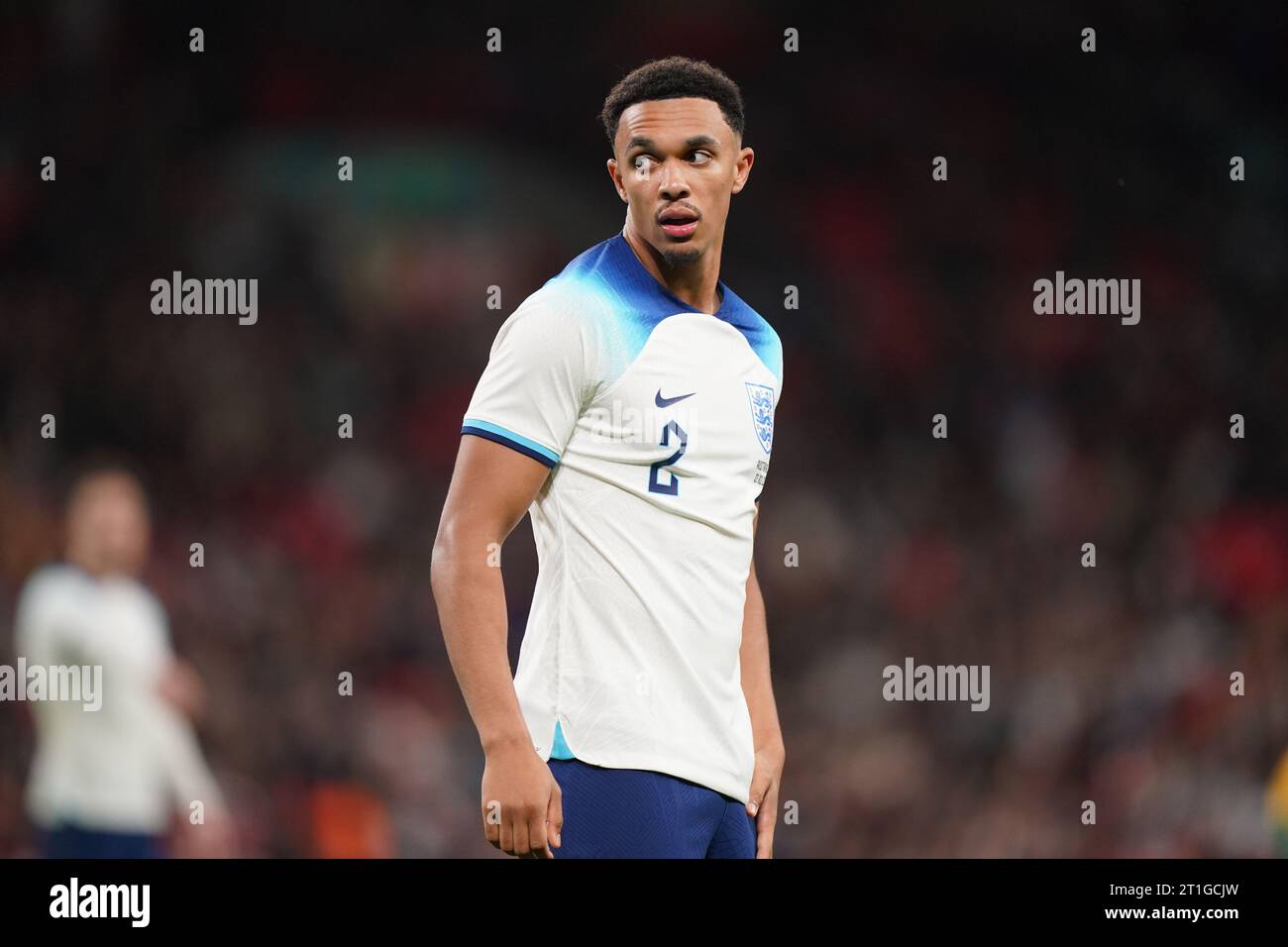 England's Trent Alexander-Arnold during the international friendly ...