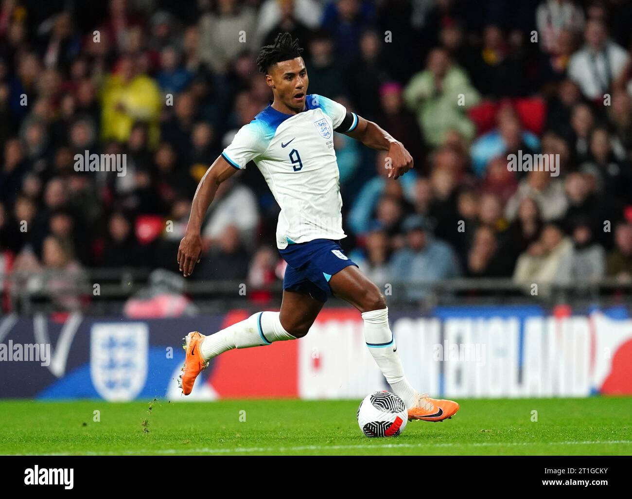 England's Ollie Watkins during the international friendly match at ...