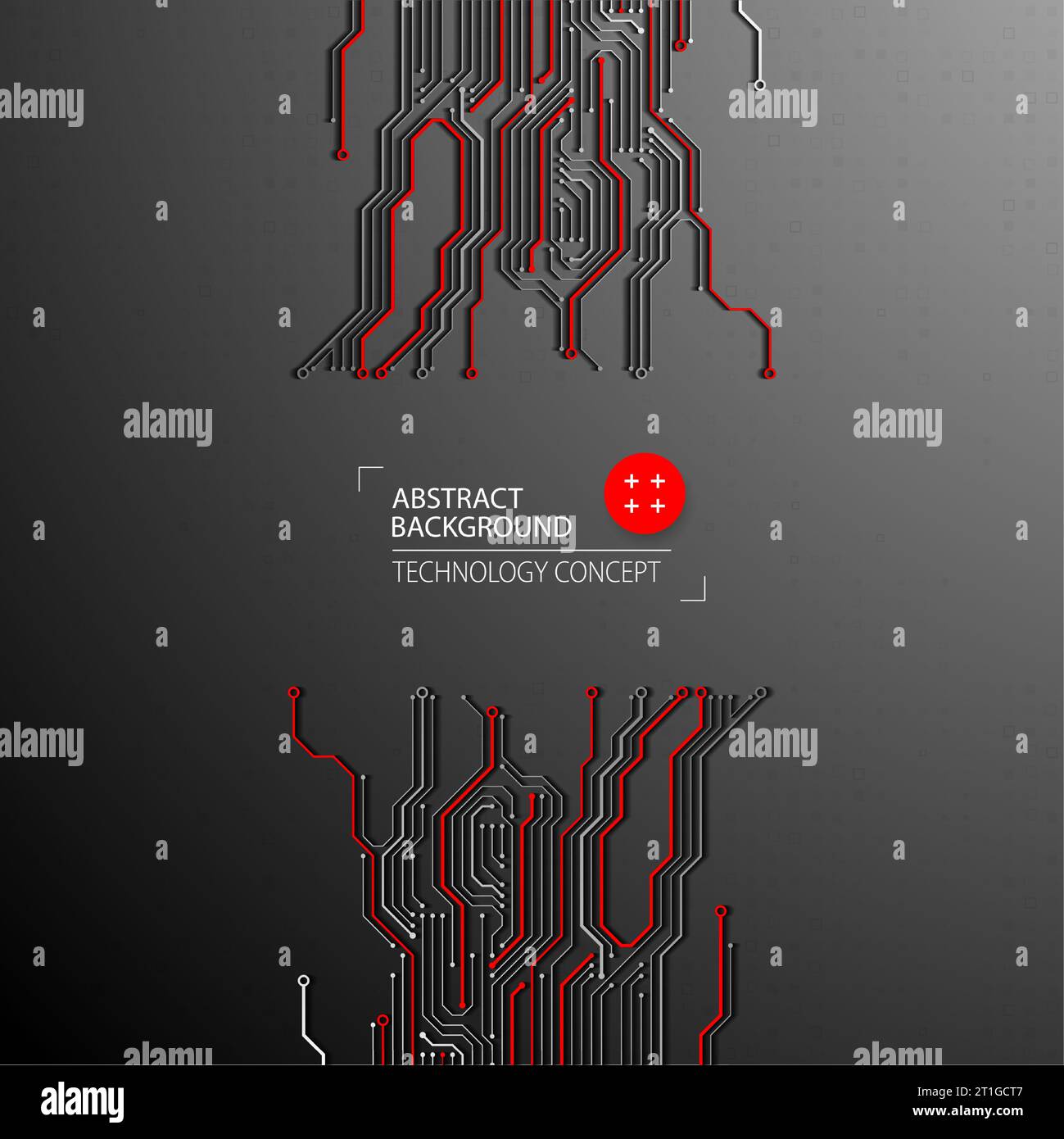 Abstract technology circuit board. Communication concept. Template for ...