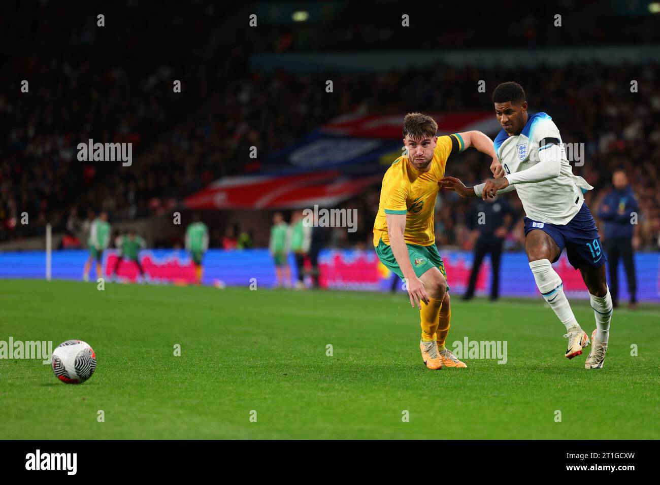 Wembley Stadium, London, UK. 13th Oct, 2023. International Football ...