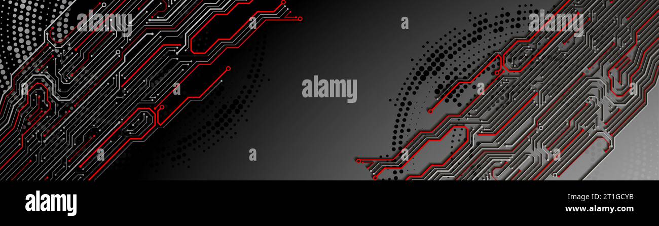 Abstract technology circuit board. Communication concept. Template for ...