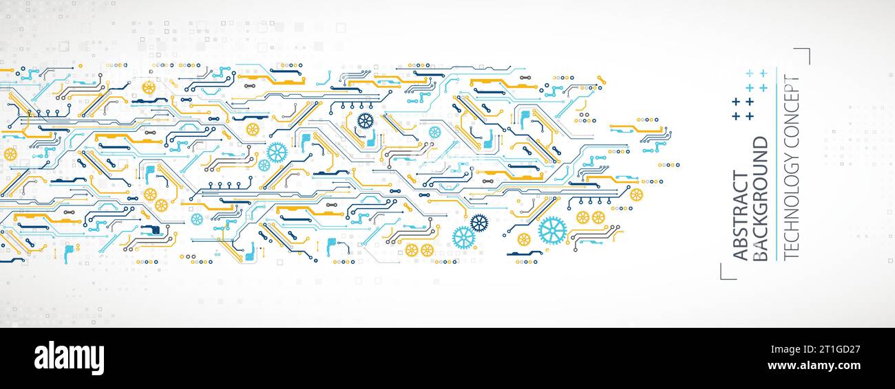 Science and technology theme Stock Vector Images - Alamy