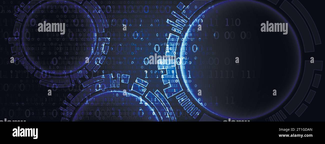 Abstract technology concept. High computer color background. Vector ...