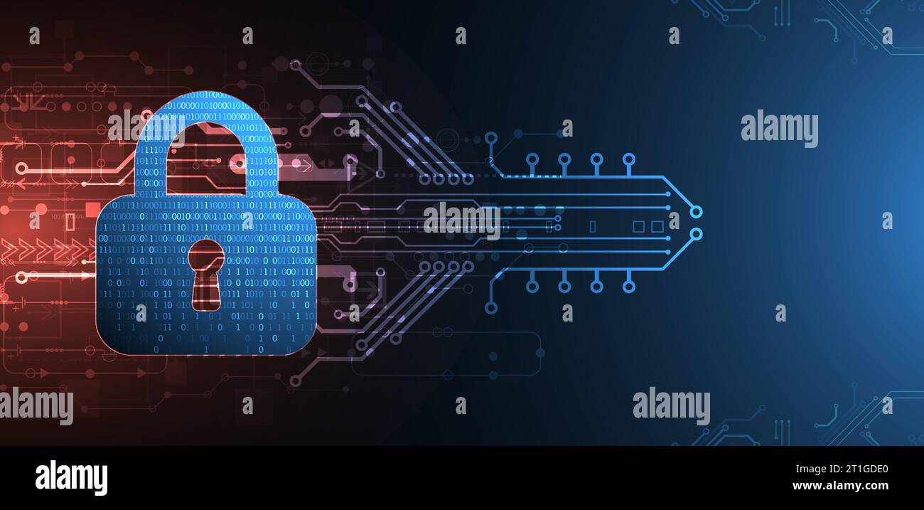 Protection background. Technology security, encode and decrypt Stock ...