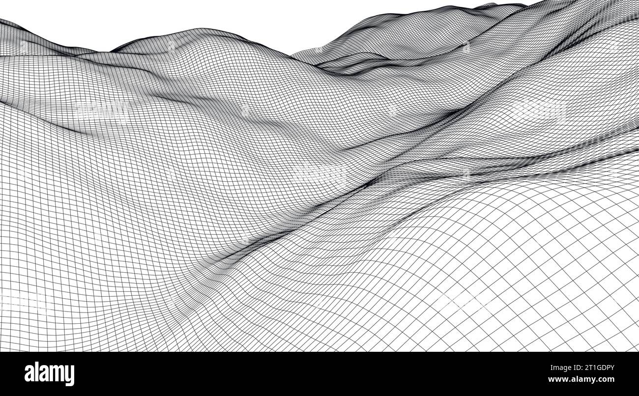 Abstract liquid waves background Black and White Stock Photos & Images - Alamy