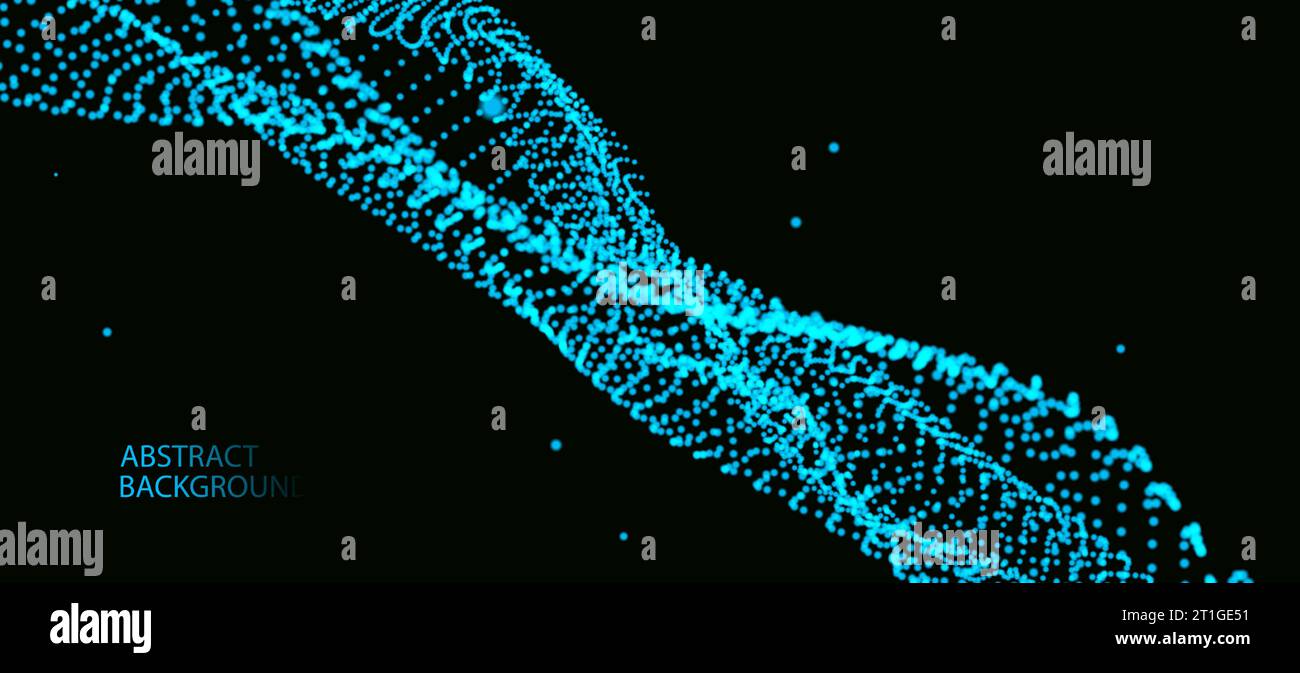 Dynamic particle background hi-res stock photography and images - Alamy