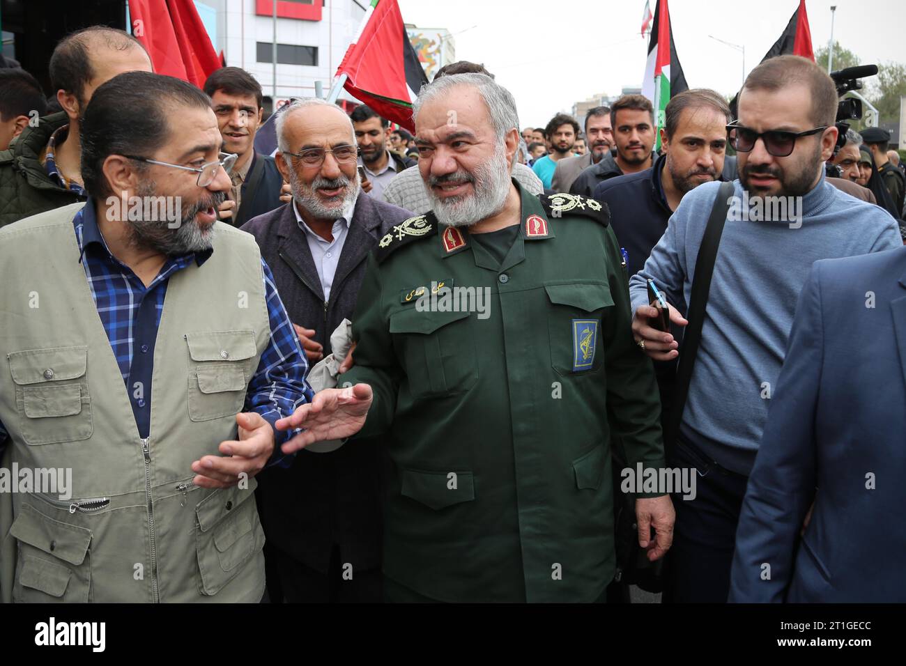 Tehran, Iran. 13th Oct, 2023. Deputy commander of Iran's Revolutionary ...