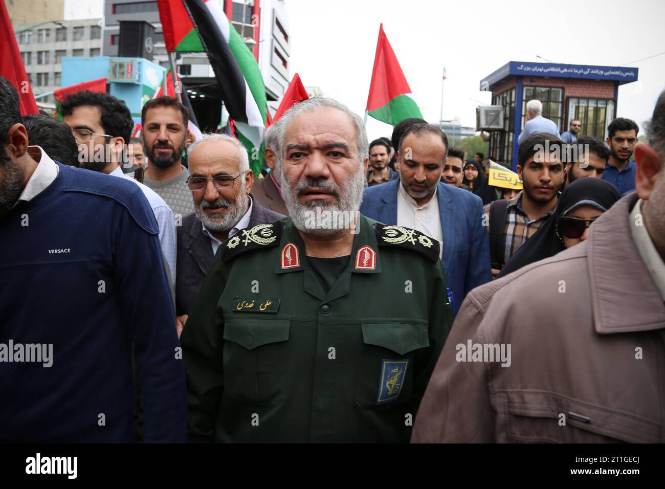 Tehran, Iran. 13th Oct, 2023. Deputy commander of Iran's Revolutionary ...