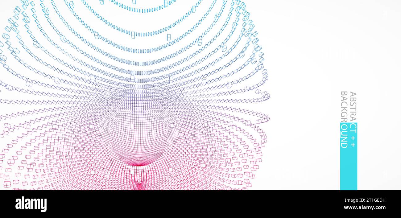 Perspective grid background. Technology(science) style. Vector ...