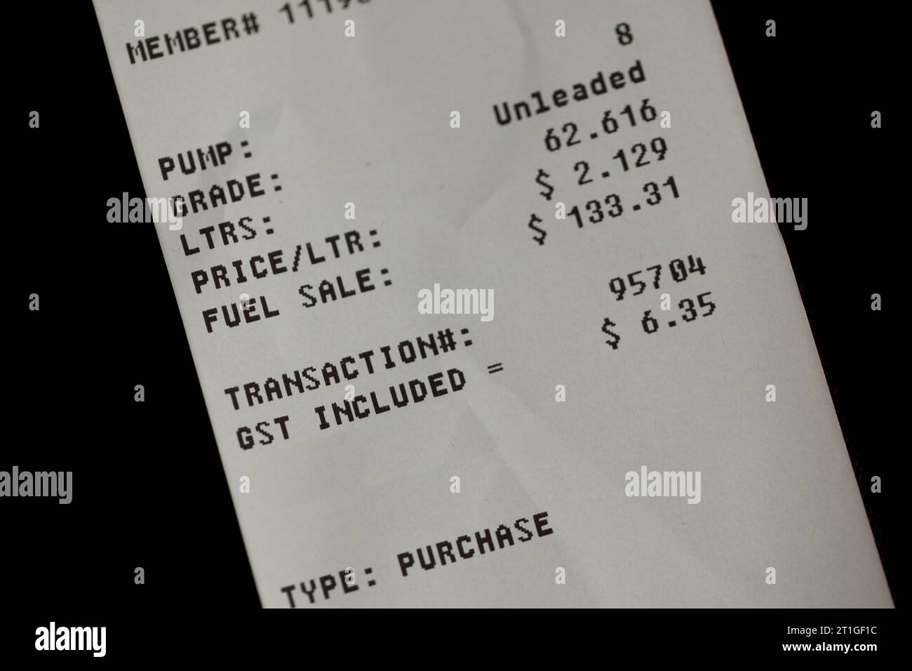 Inflation receipt hi-res stock photography and images - Alamy