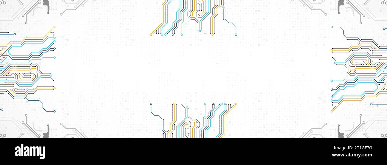 Abstract technology circuit board. Communication concept Stock Vector ...
