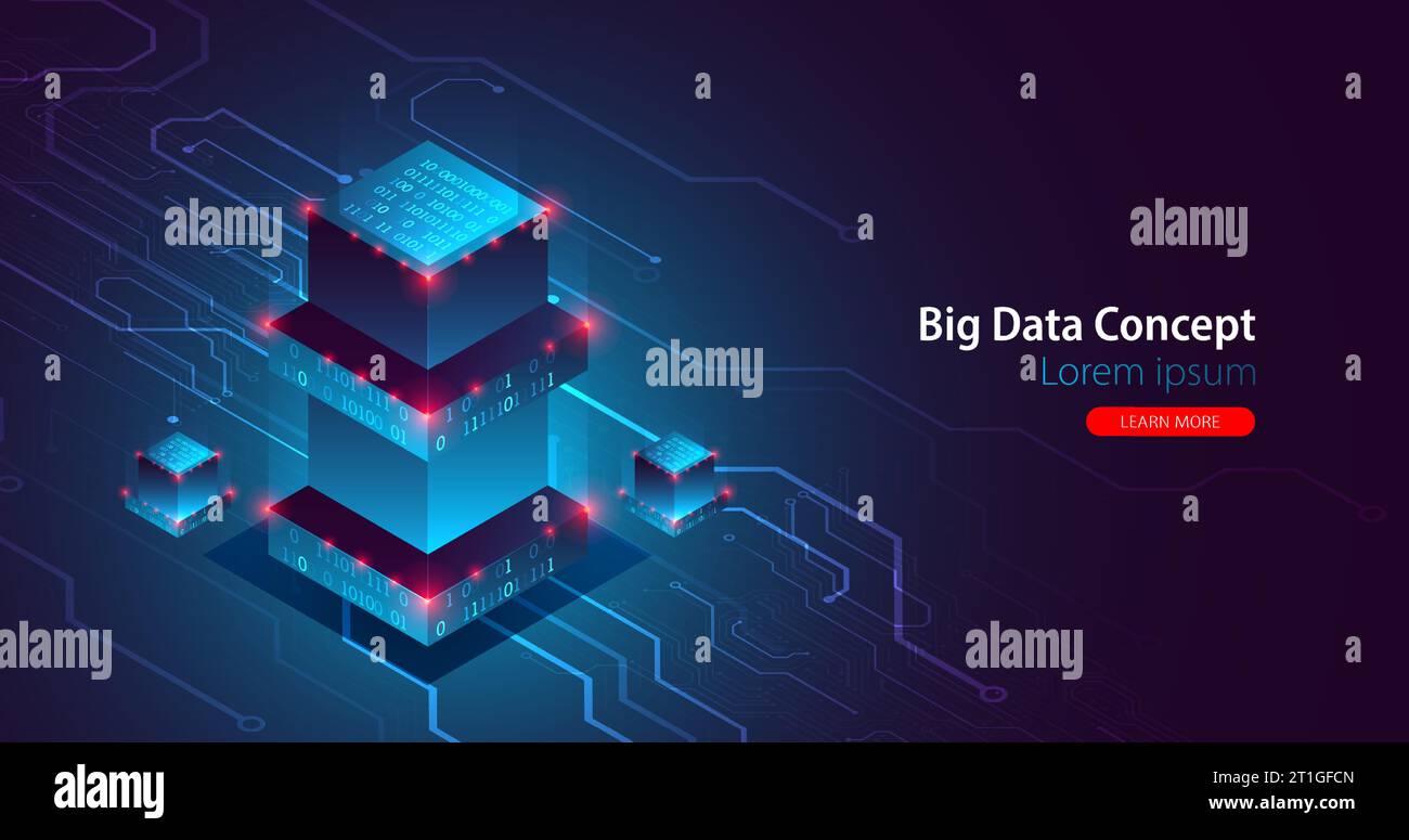 Infographic data processing Stock Vector Images - Alamy